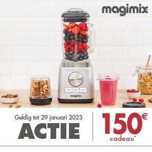 Blender Power-5 mat chroom | Magimix